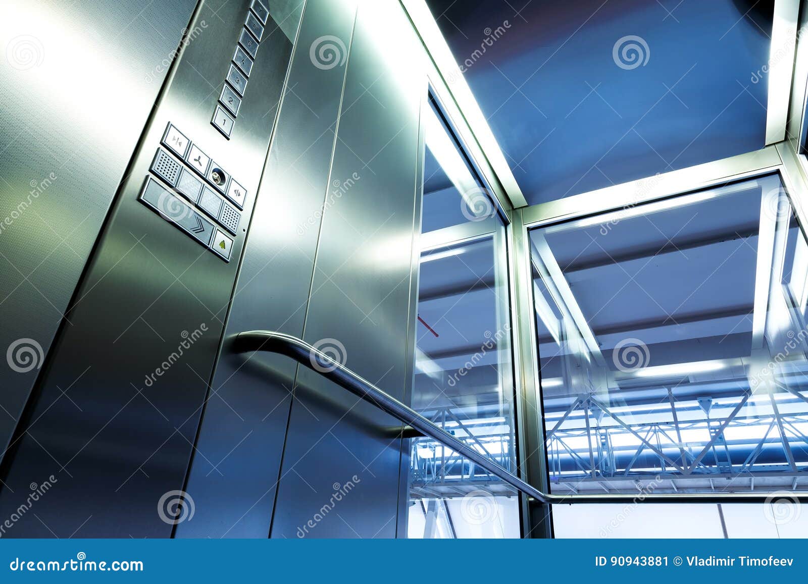 Inside Elevator Lift Royalty-Free Stock Photography | CartoonDealer.com ...