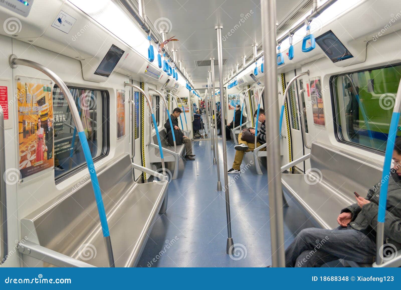 Inside of metro editorial stock photo. Image of indoor - 18688348