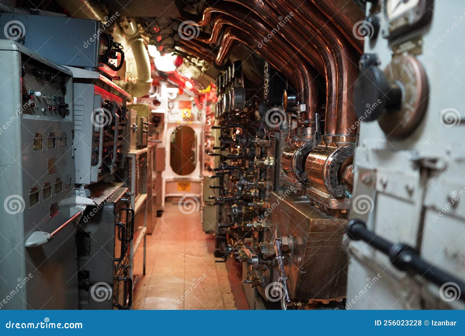 Inside Military War Submarine Warship Editorial Stock Photo - Image of ...