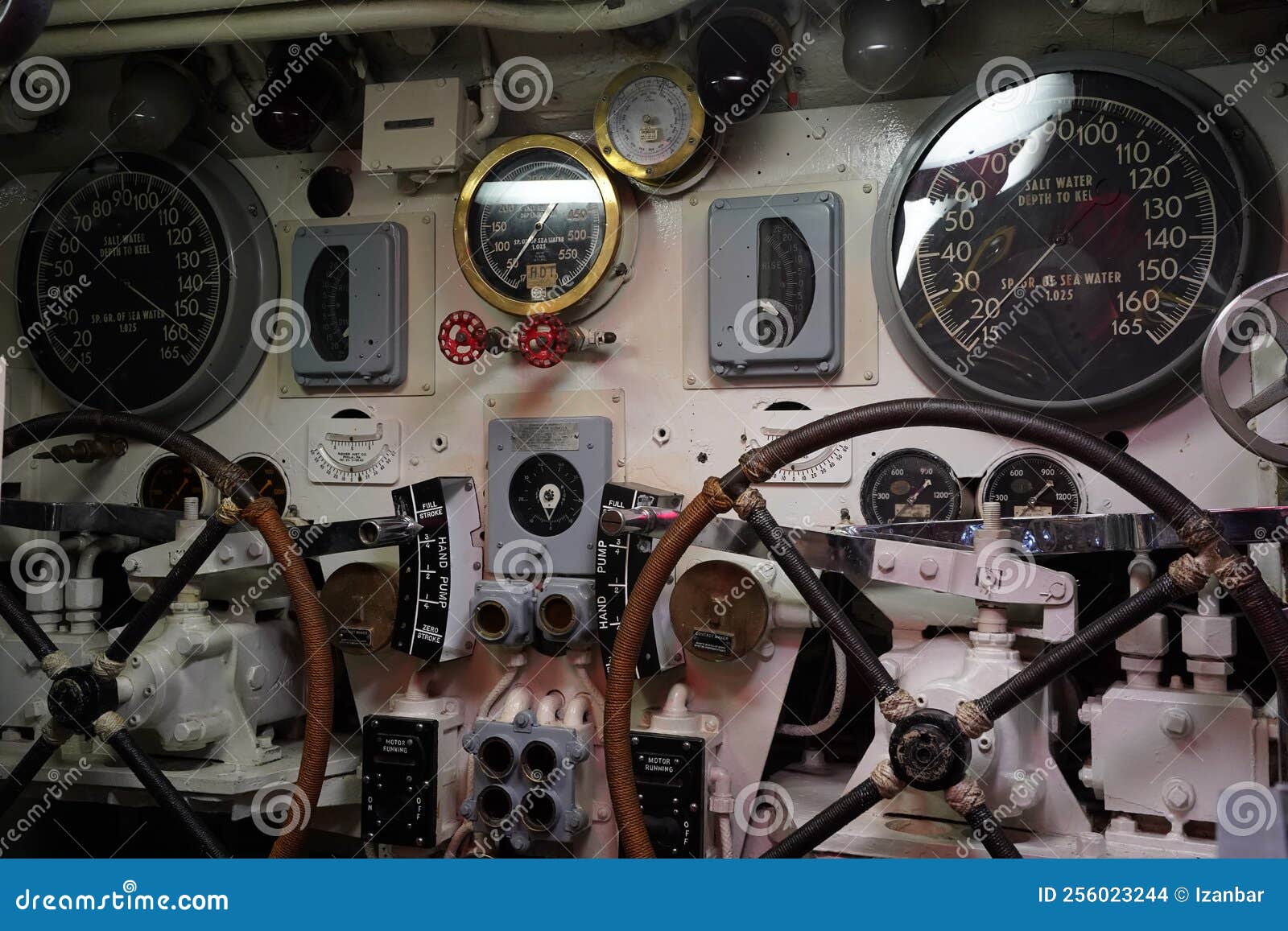 Inside Military War Submarine Warship Editorial Stock Image - Image of ...