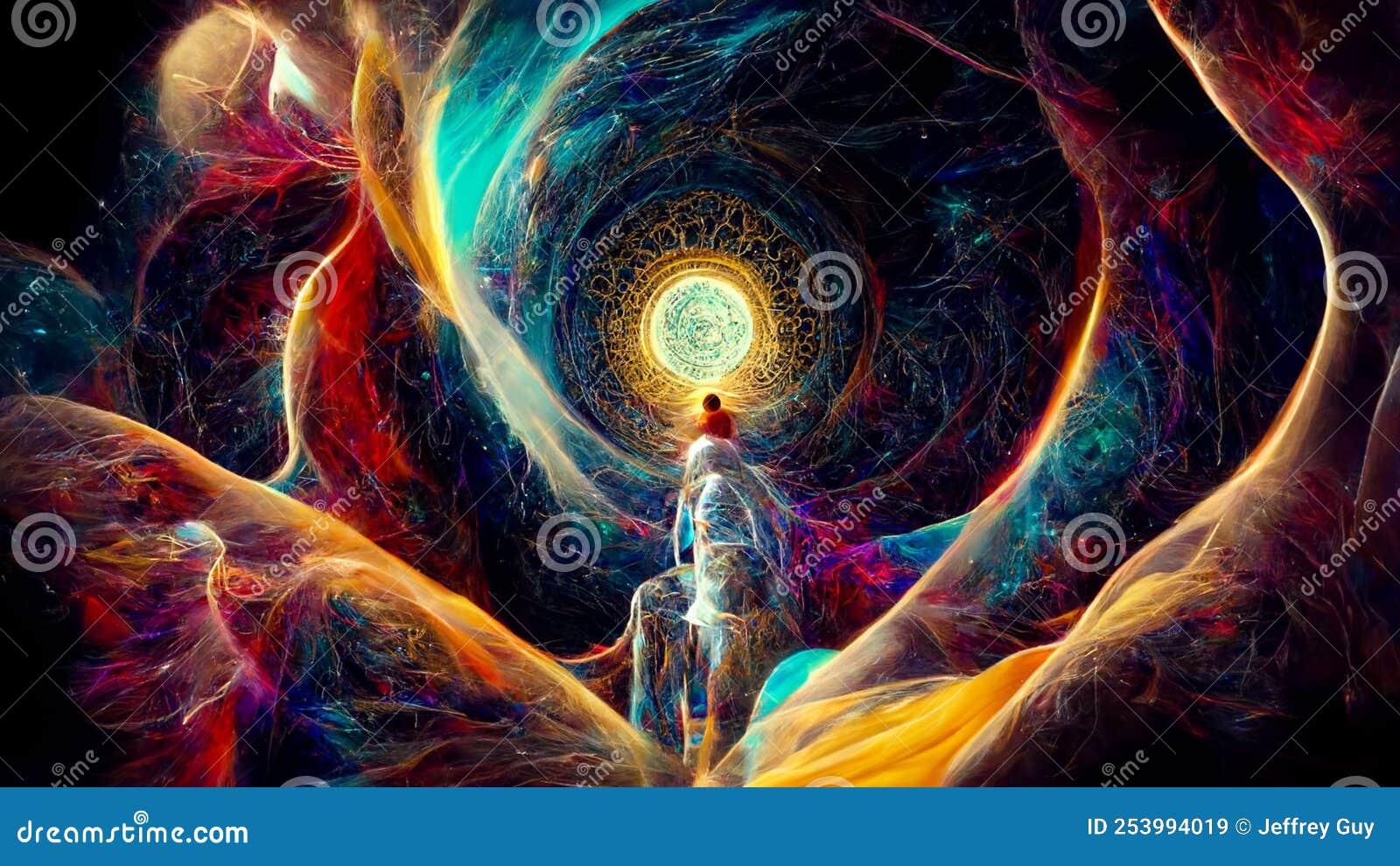 Inside the Mind of an Enlightened Being Projecting His Peaceful Healing ...