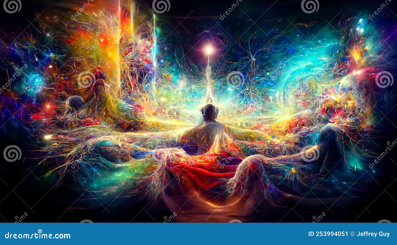 Inside the Mind of an Enlightened Being Projecting His Peaceful Healing ...