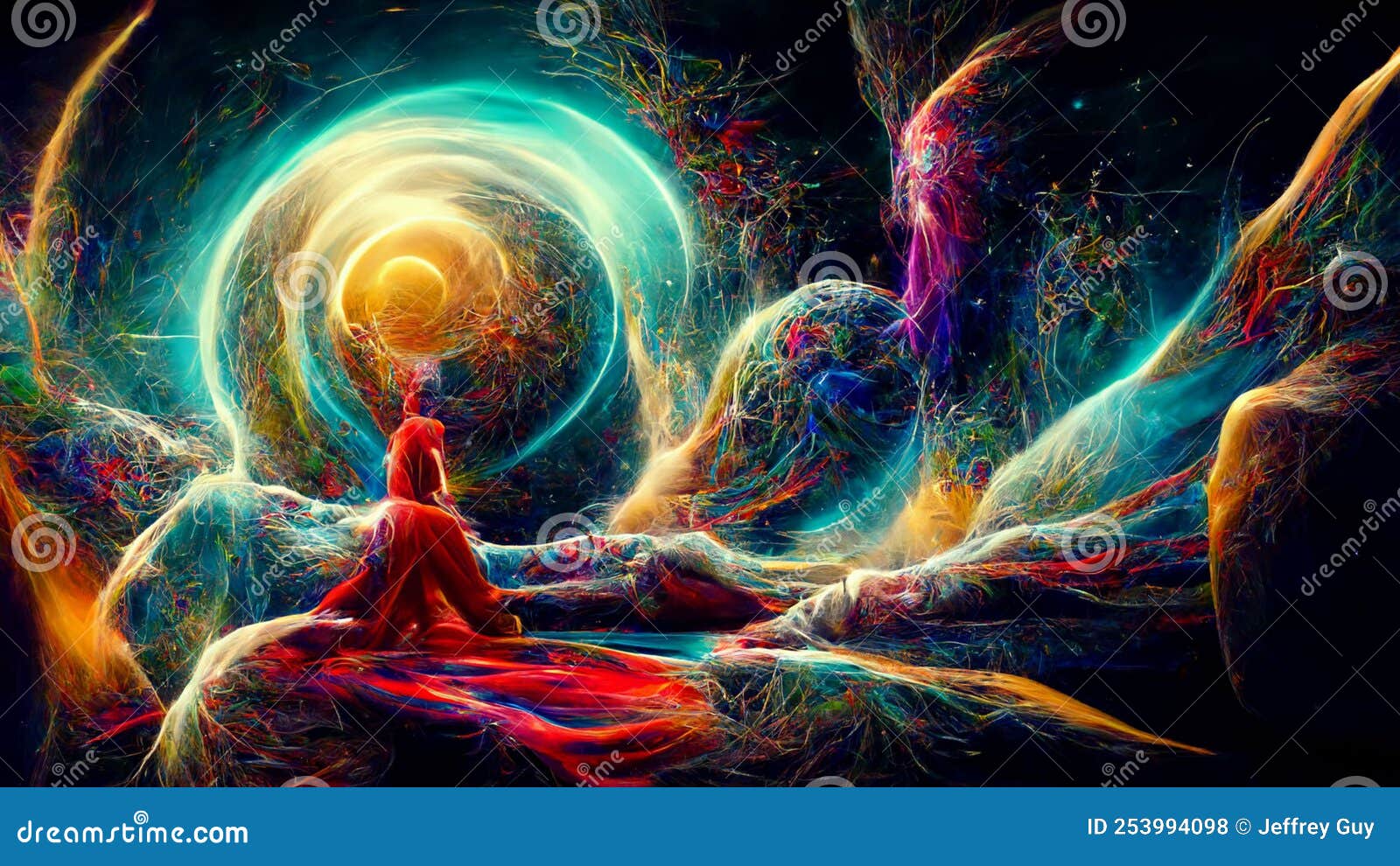 Inside the Mind of an Enlightened Being Projecting His Peaceful Healing ...