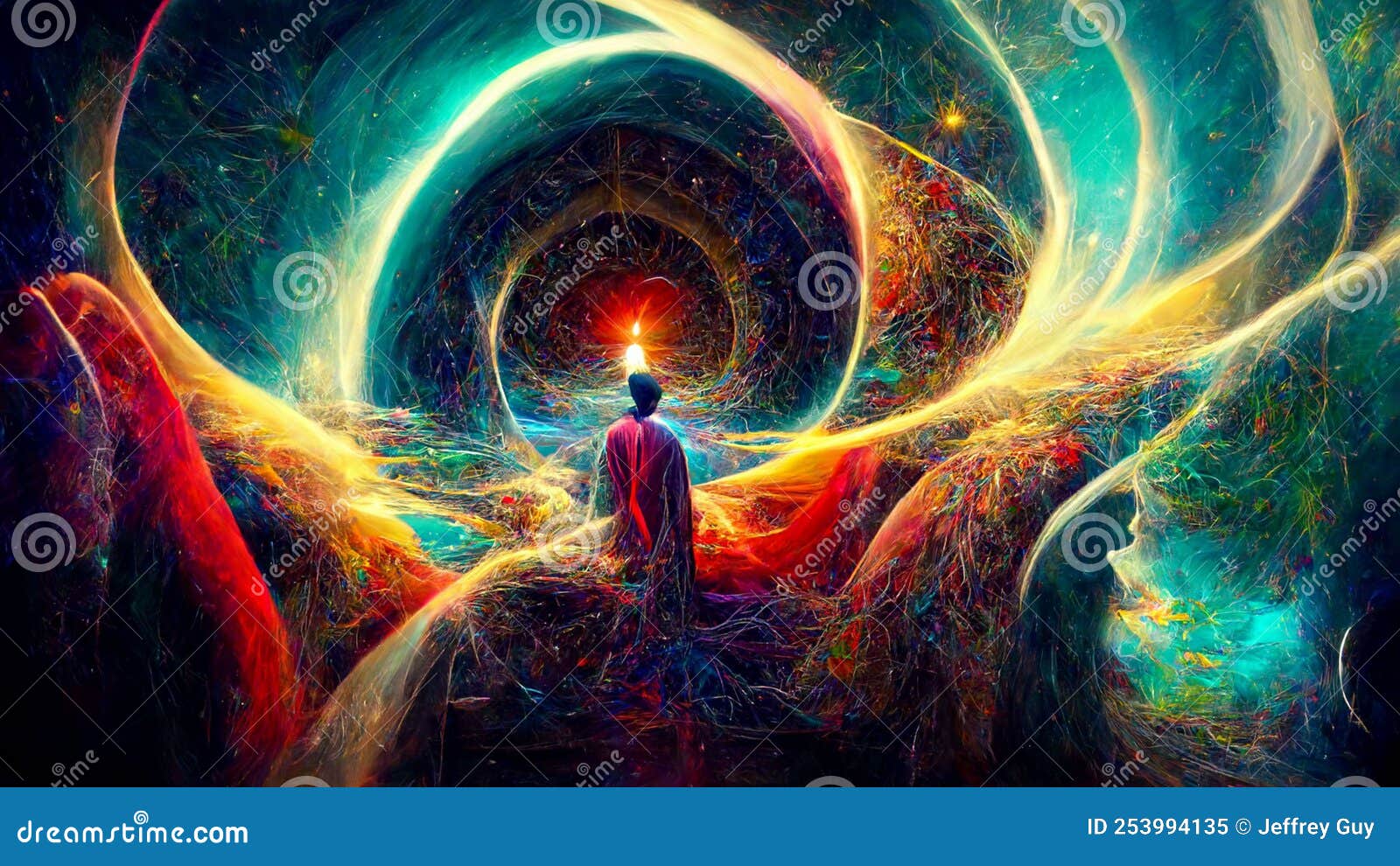 Inside the Mind of an Enlightened Being Projecting His Peaceful Healing ...