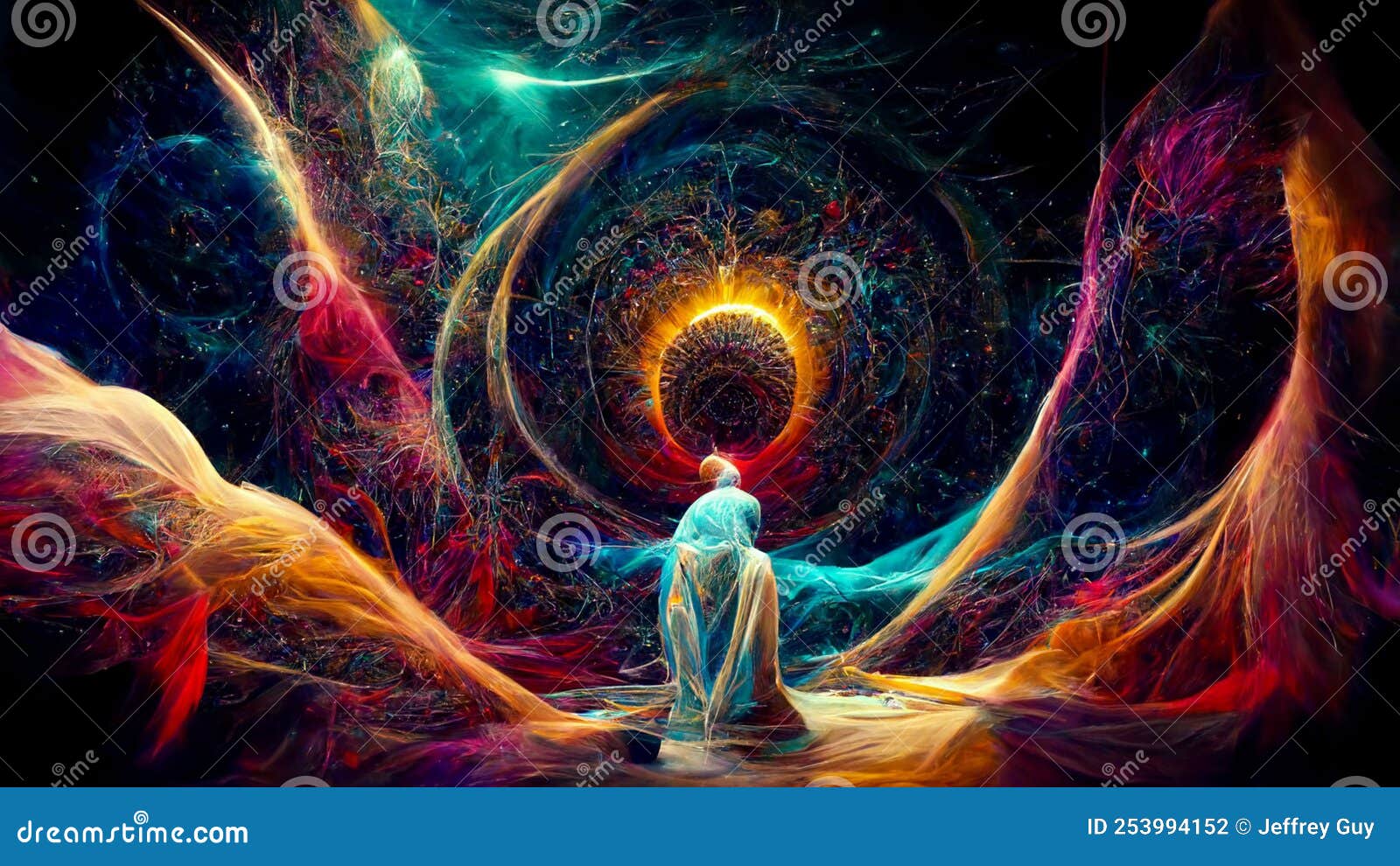 Inside the Mind of an Enlightened Being Projecting His Peaceful Healing ...