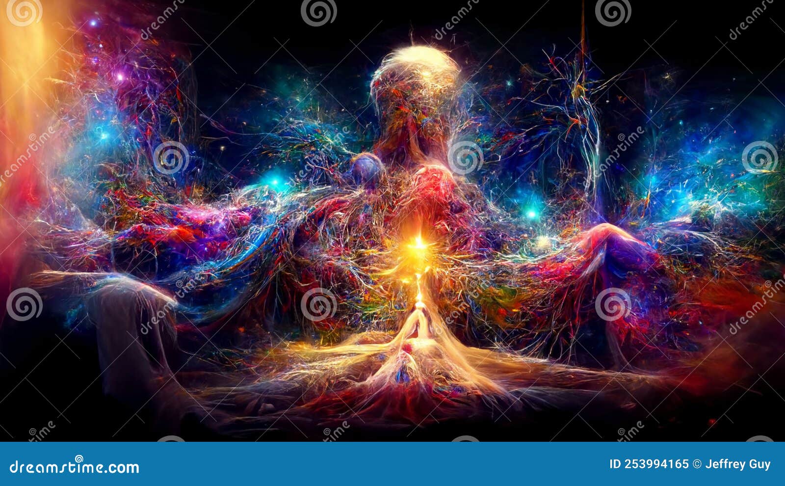 Inside The Mind Of An Enlightened Being Projecting His Peaceful Healing ...