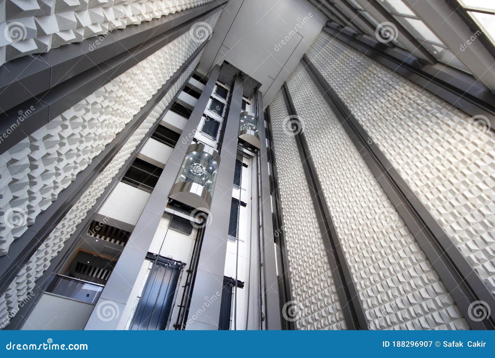 Elevator shaft stock image. Image of construction, elevator - 188296907