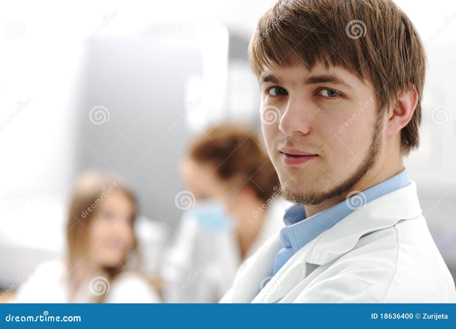 Inside the Modern Lab of University Hospital Stock Photo - Image of ...