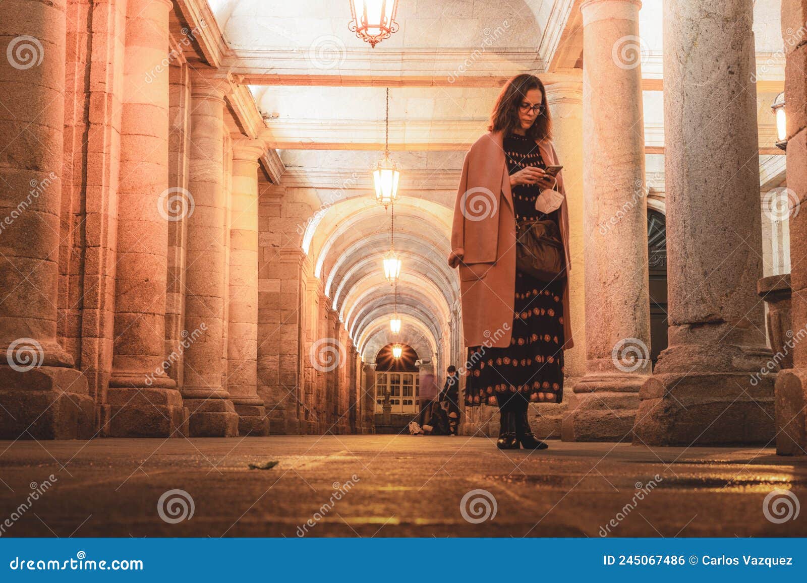 Inside the monument stock photo. Image of city, corridor - 245067486
