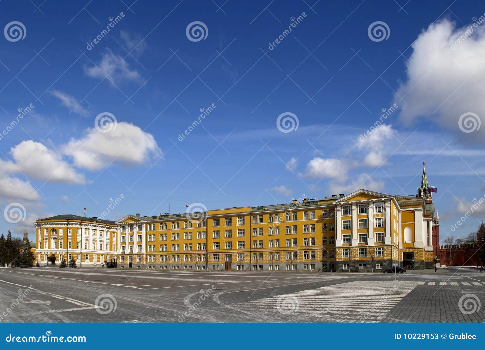 Inside Moscow Kremlin stock image. Image of landmark - 10229153