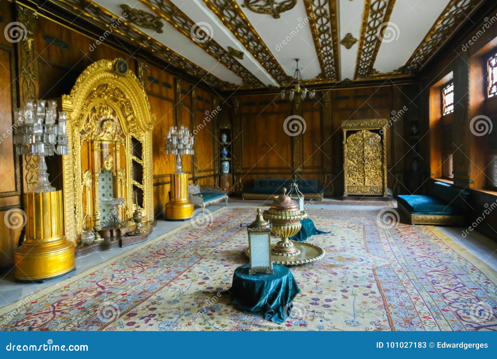 Inside Mosque stock image. Image of design, istanbul - 101027183