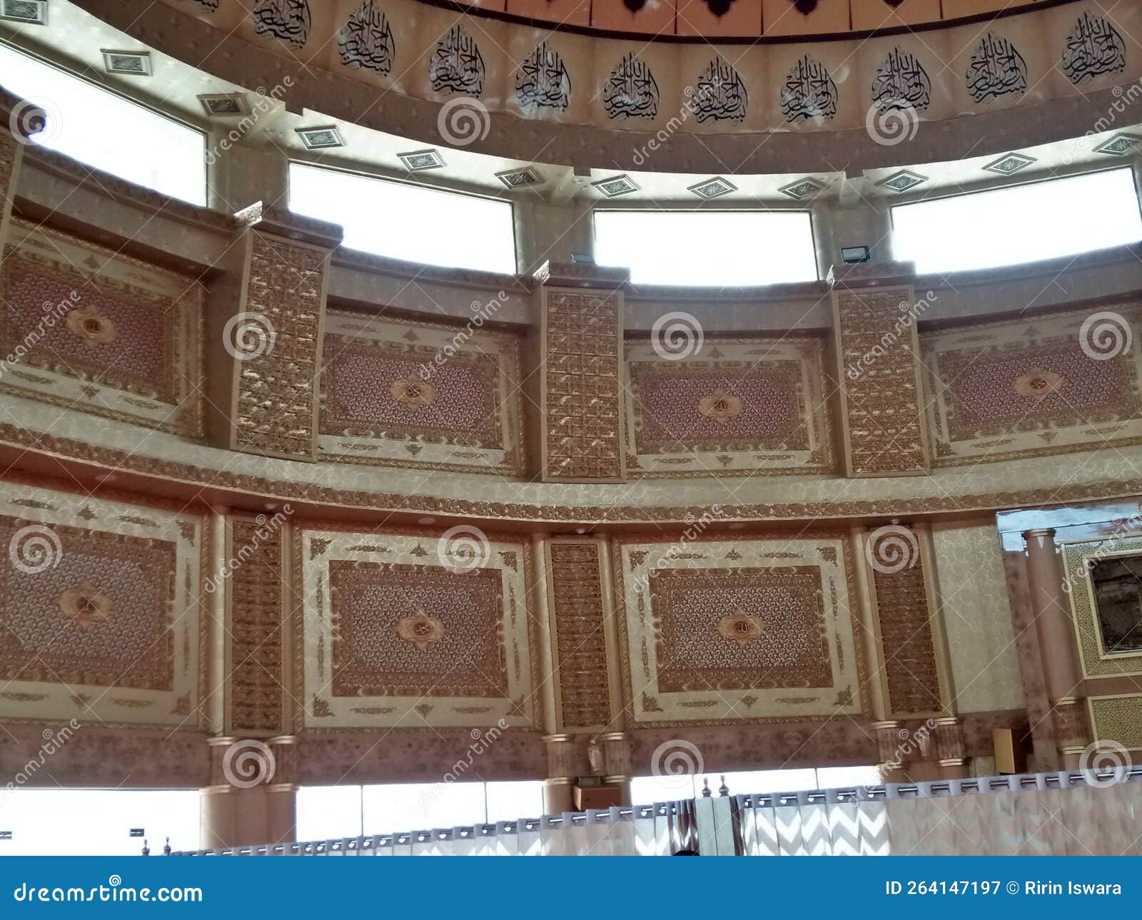 Inside of the Mosque Building Stock Image - Image of mosque, inside ...