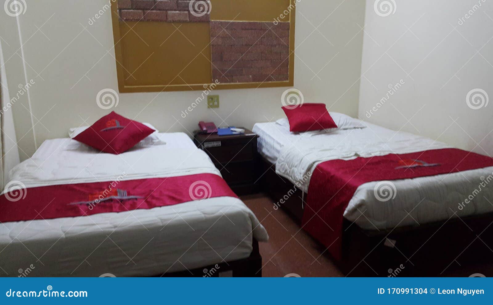Inside the Motel& X27;s Room Stock Photo - Image of inside, trip: 170991304