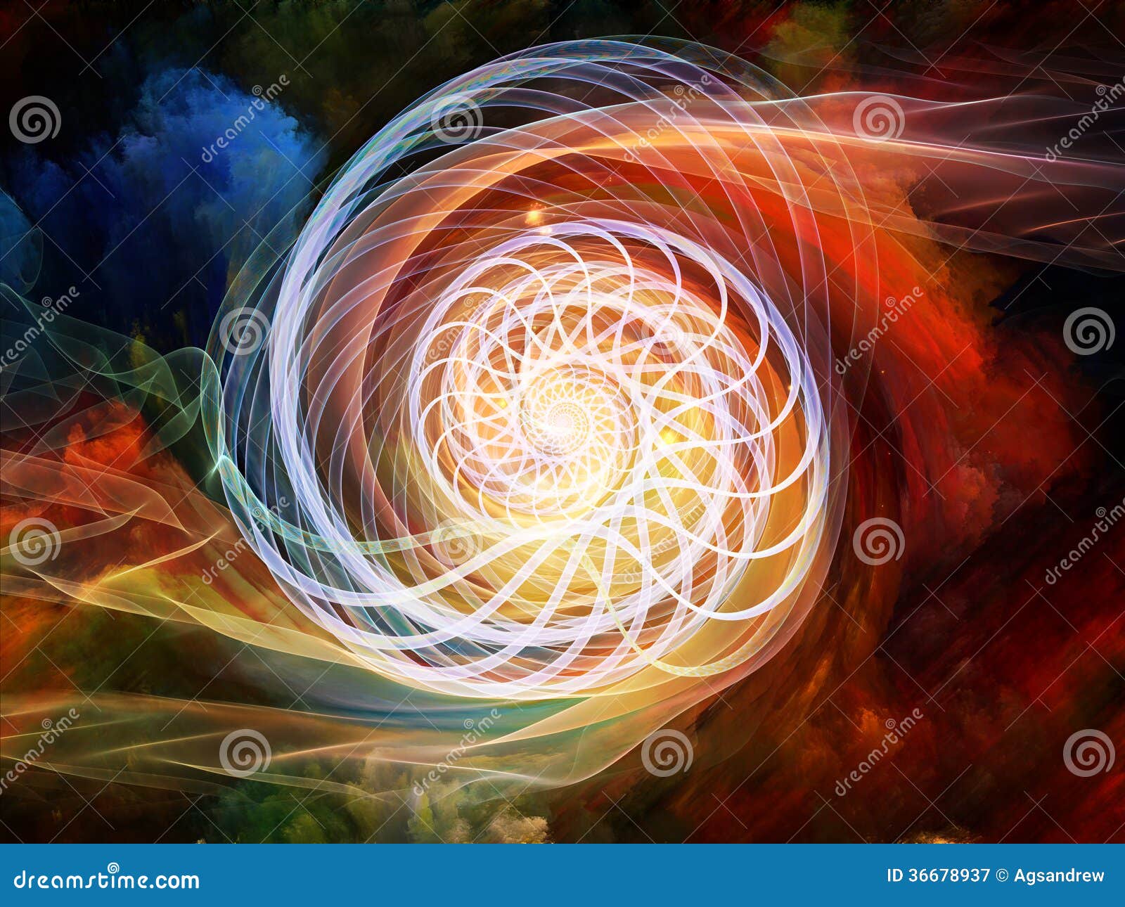 Inside Motion Composition stock illustration. Illustration of emanate ...