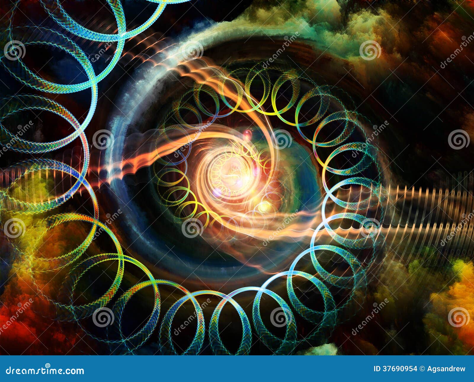 Inside Motion Vortex stock photo. Image of eddy, effect - 37690954