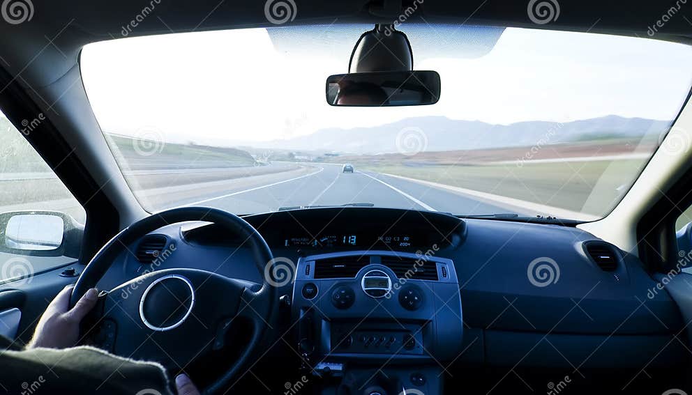 Inside moving vehicle stock photo. Image of blur, crash - 11963476