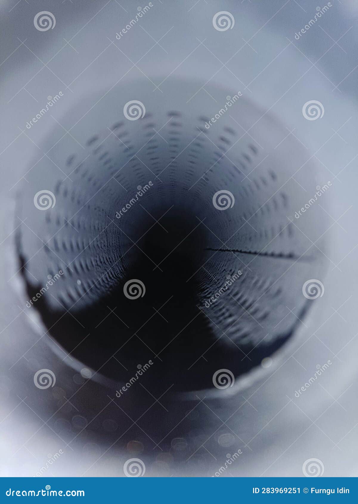 The inside of the muffler stock image. Image of ball - 283969251