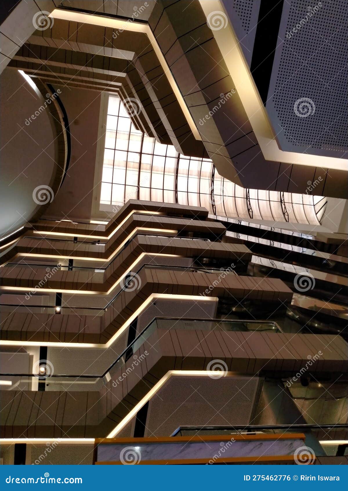 The Inside of a Multi-storey Building Stock Photo - Image of storey ...