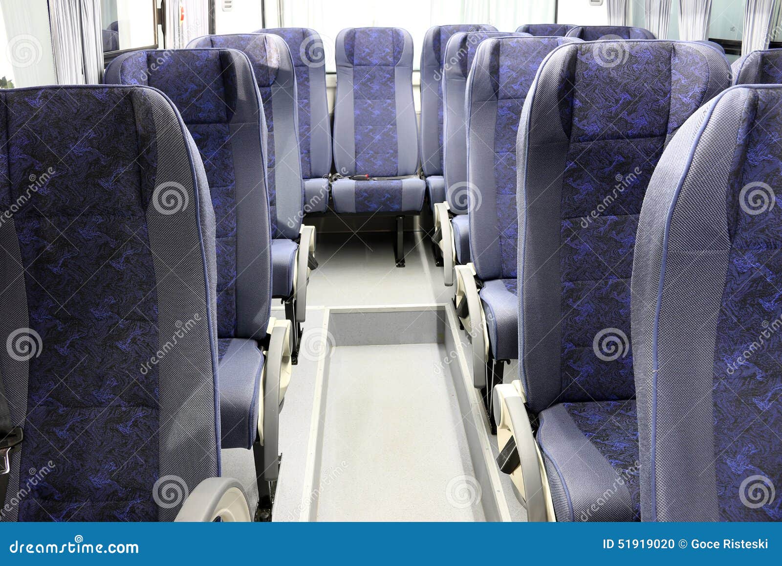 Inside of new bus stock photo. Image of tourism, transport - 51919020