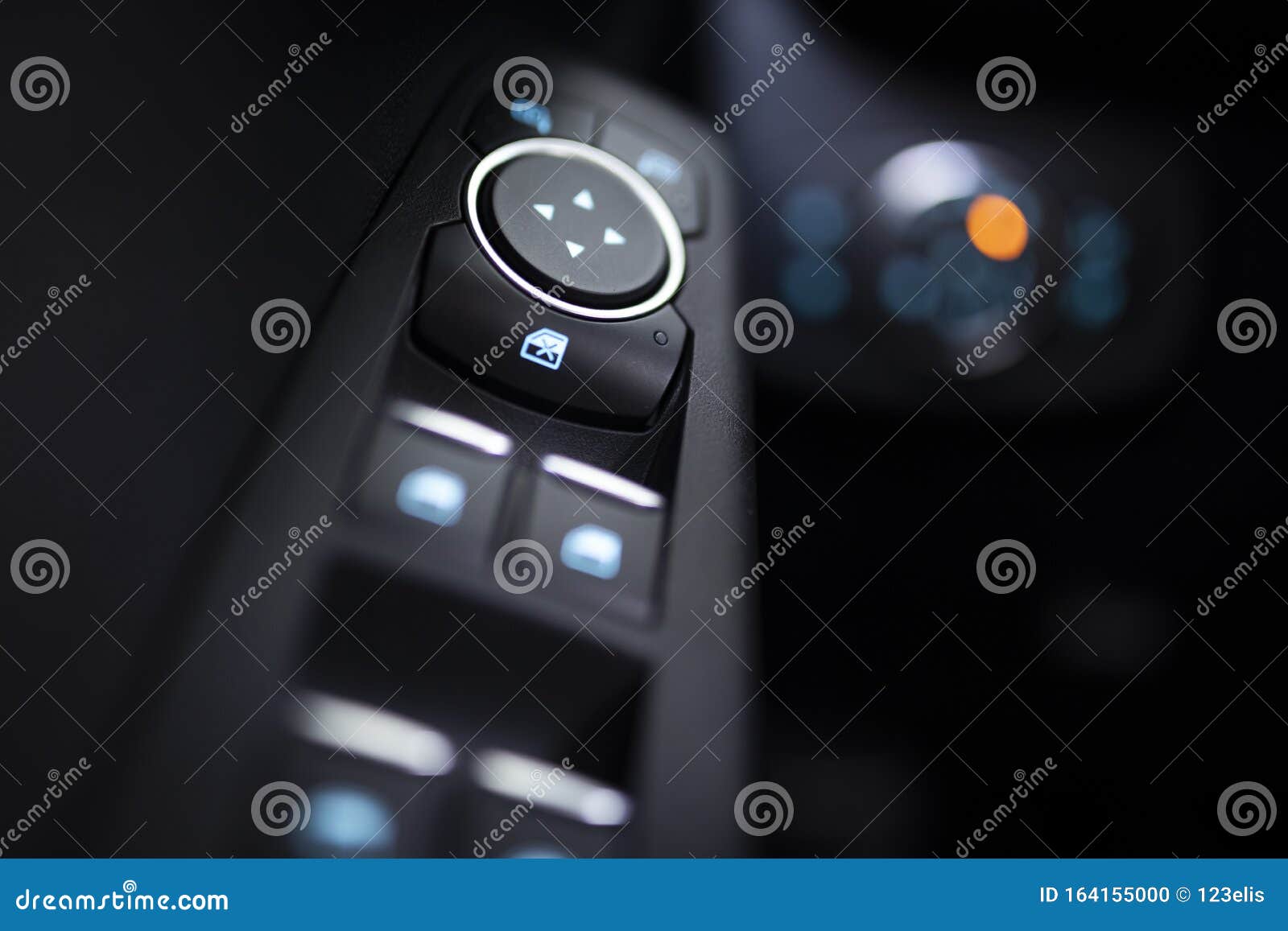 Car Doors and Windows Button Stock Photo - Image of electric, safety ...