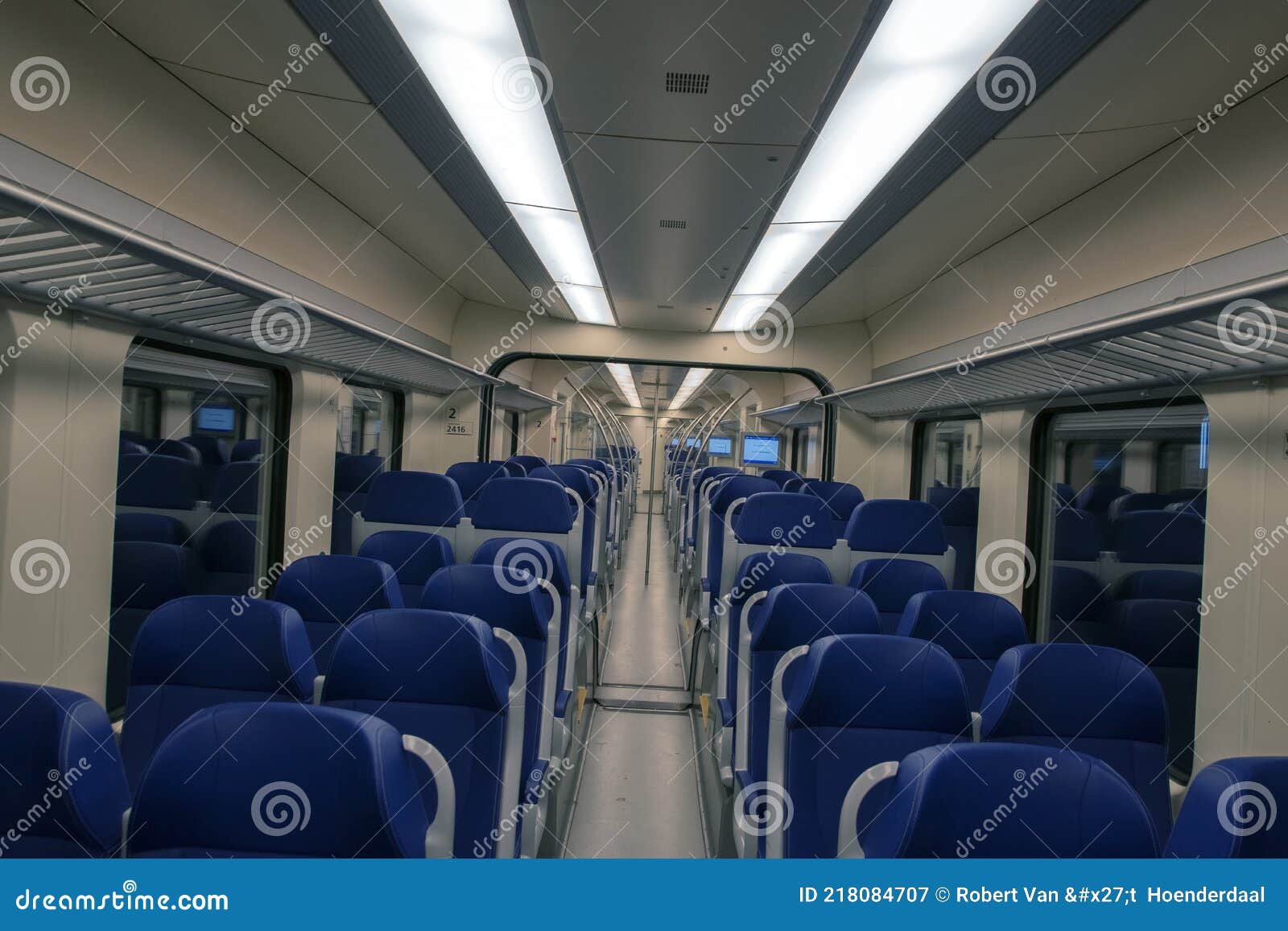 Inside a NS Train at Bilthoven the Netherlands 22-10-2020 Editorial ...