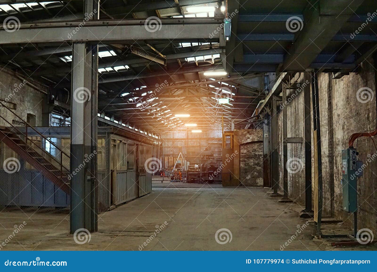 Interior Of An Empty Warehouse Factory With Images