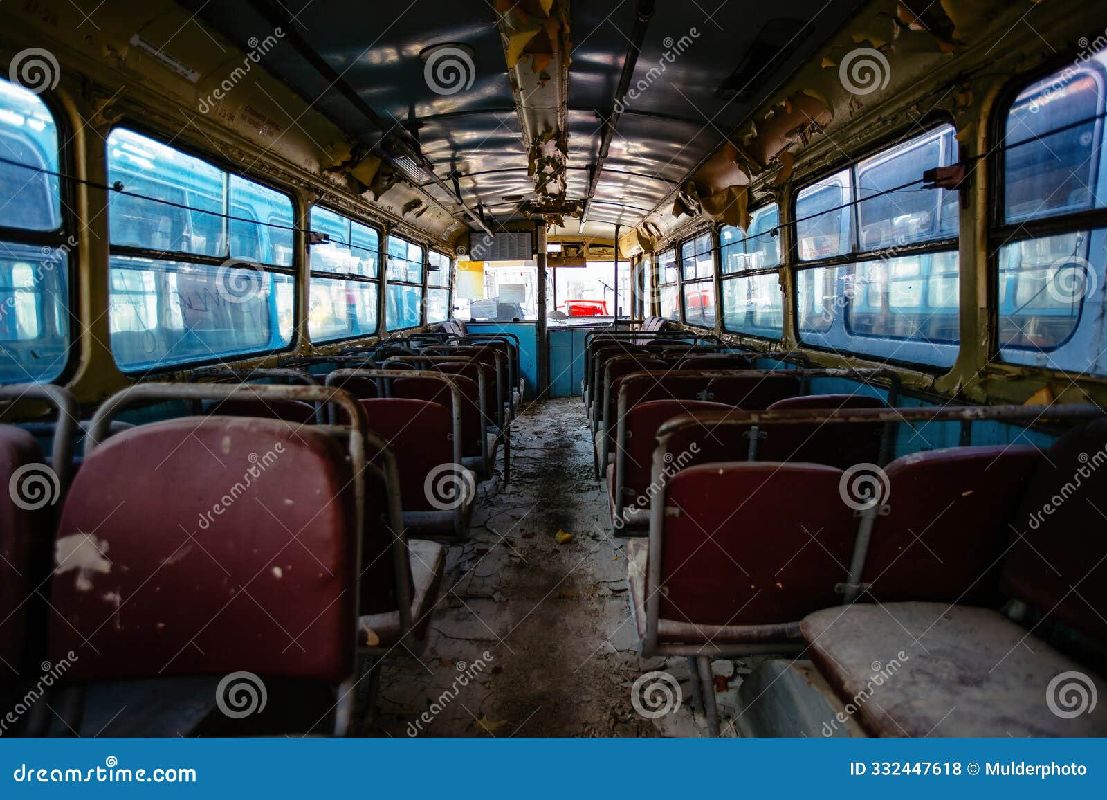 An Old Rusty Wrecked Ship Is Sinking In A Lake. Passenger Ship Sinking ...