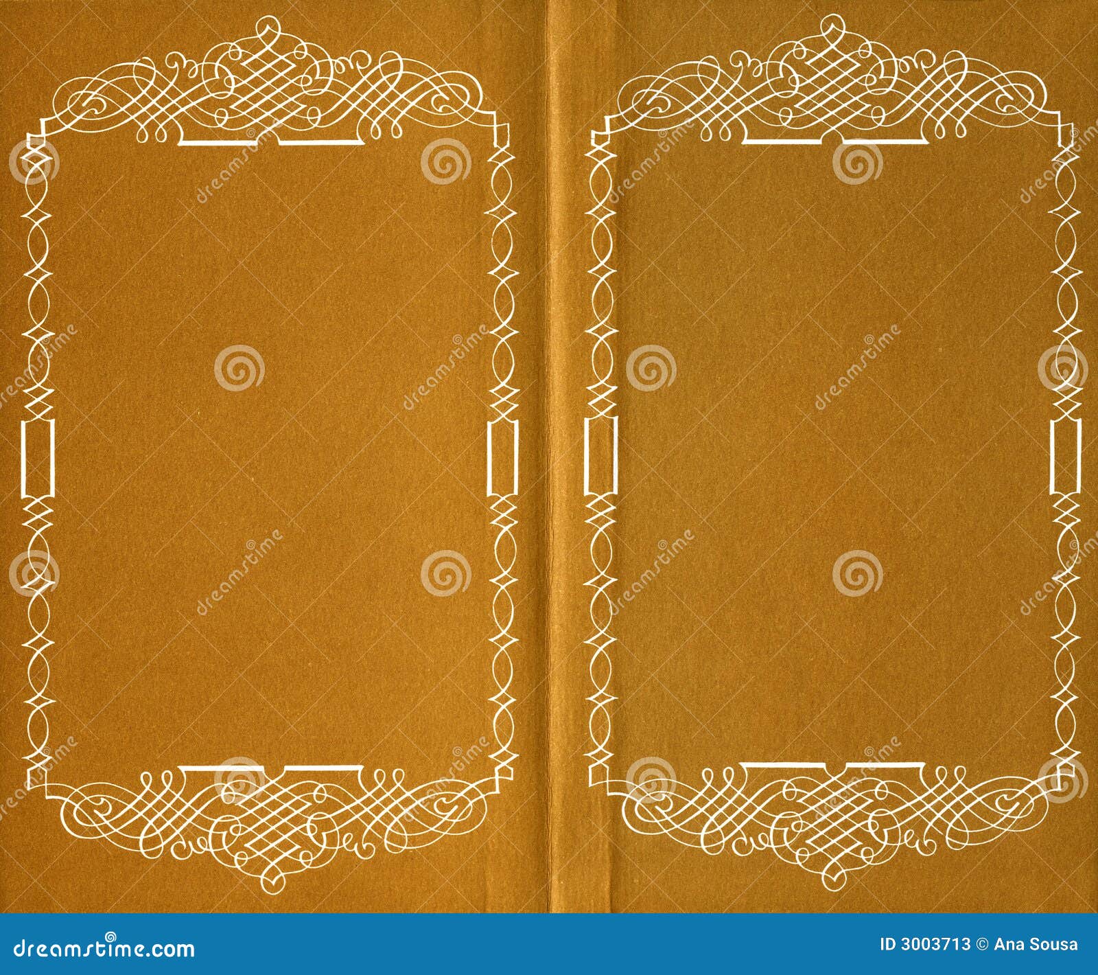 Inside of old book stock image. Image of curve, artwork - 3003713