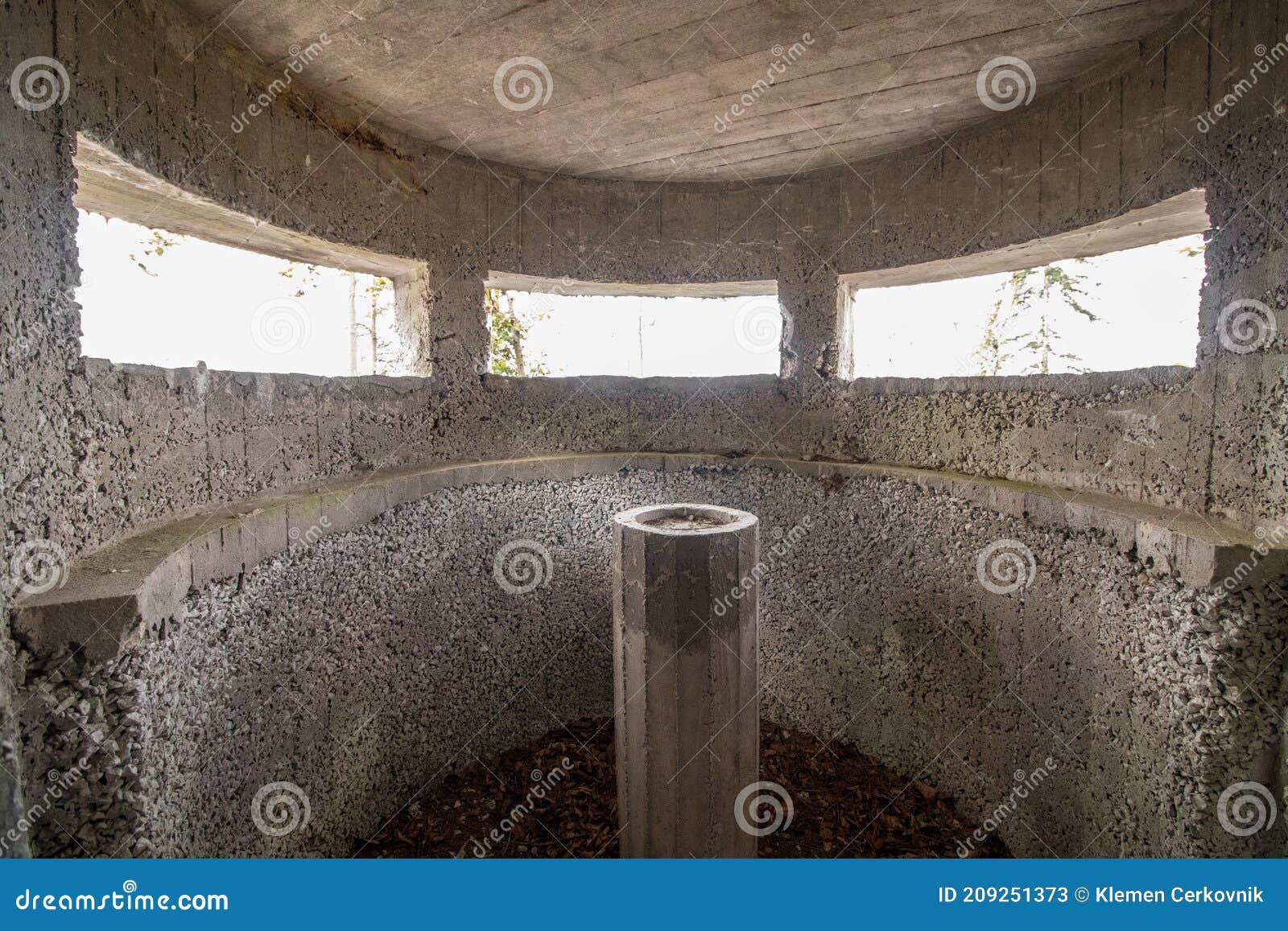 Old Bunker From Ii World War Royalty-Free Stock Photo | CartoonDealer ...