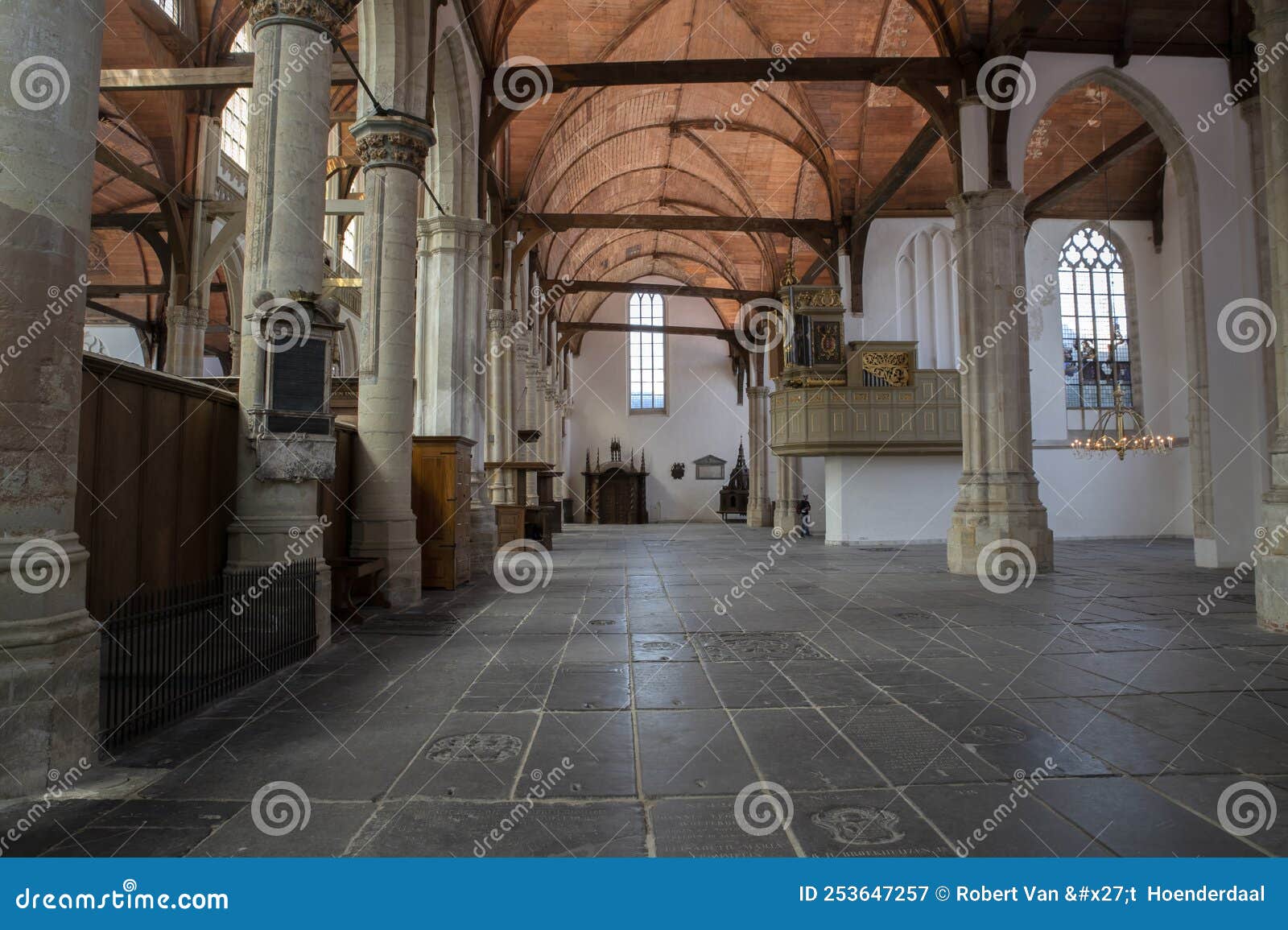 Inside the Old Church at Amsterdam the Netherlands 15-6-2022 Editorial ...