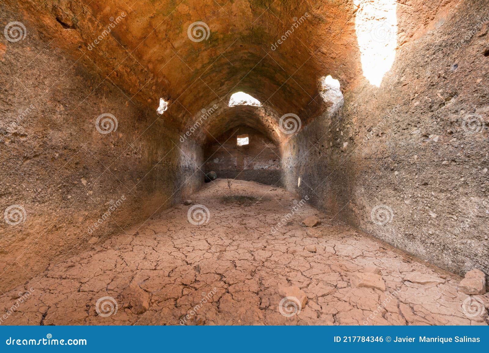 Inside an old cistern stock photo. Image of andalusia - 217784346