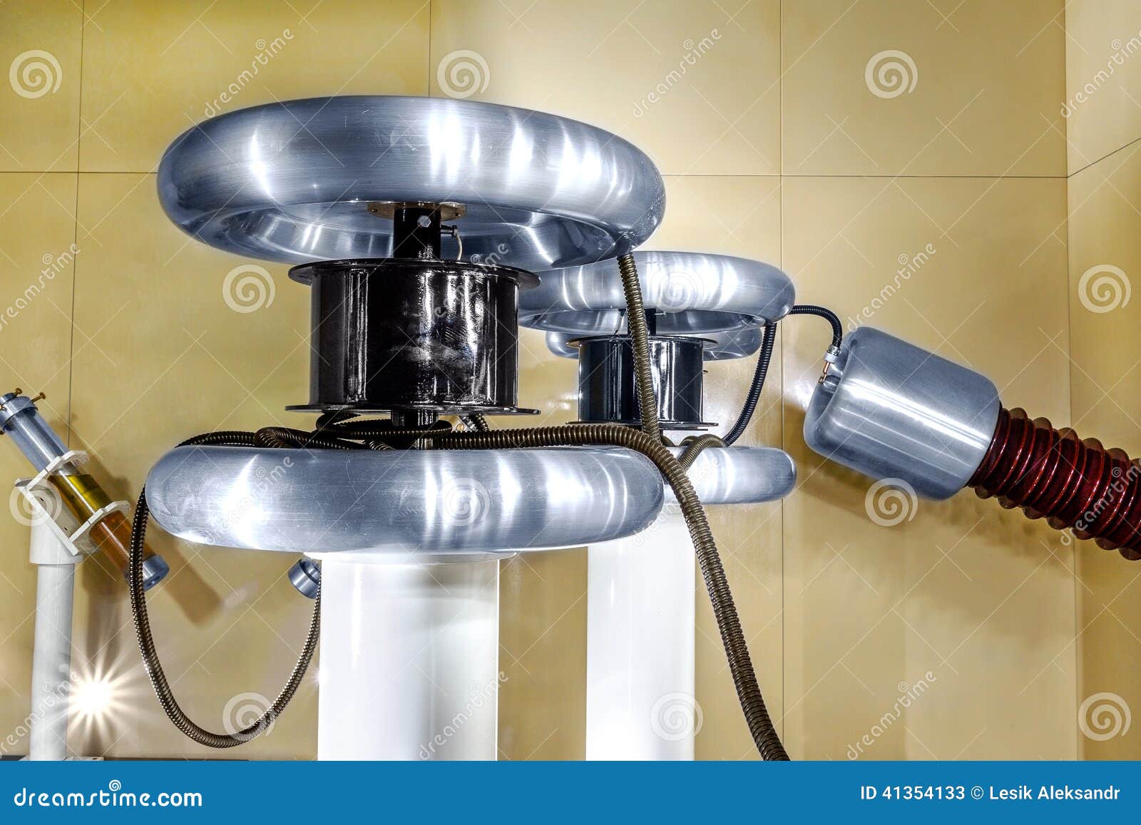 Inside the Old Factory Manufacturing Electrical Cable. Outdated Stock ...