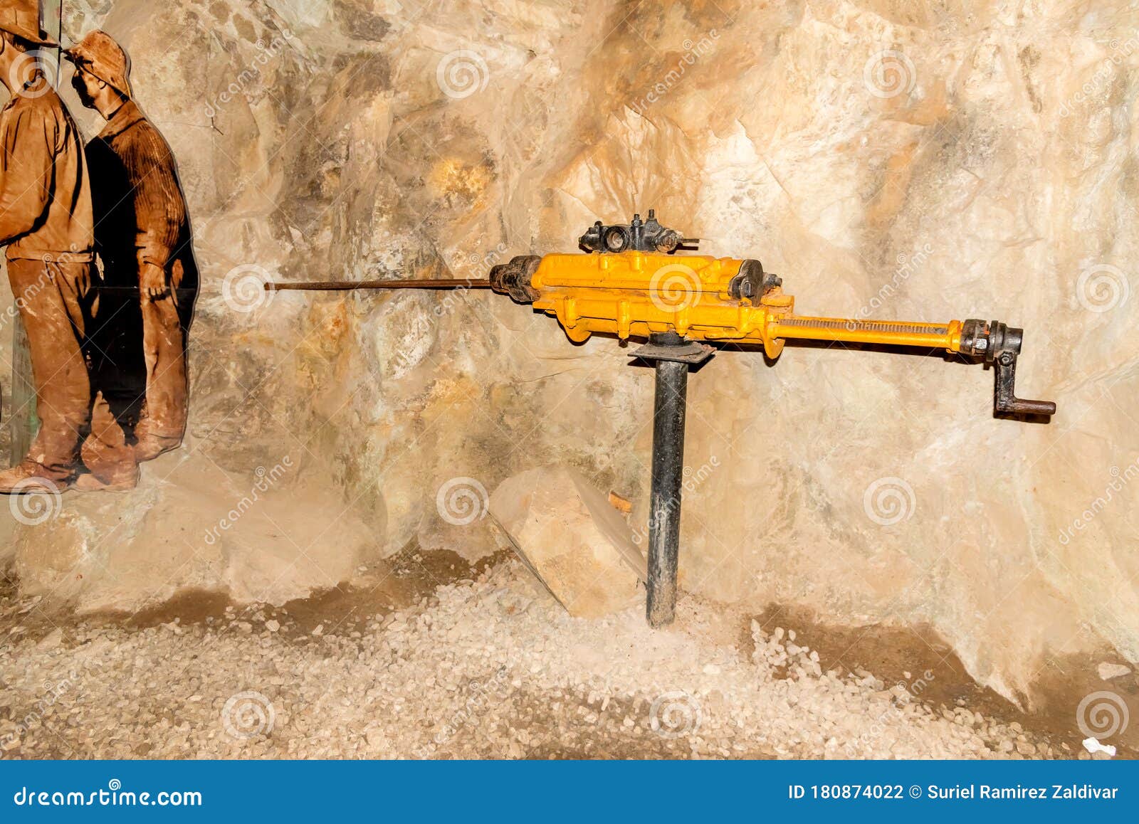Inside of an Old Gold Mine Real Del Monte Hidalgo Stock Photo - Image ...