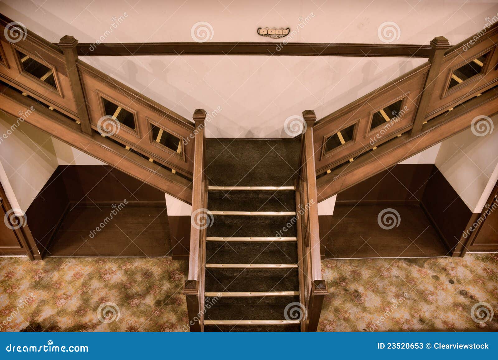 Inside the old hotel stock image. Image of accomodation - 23520653