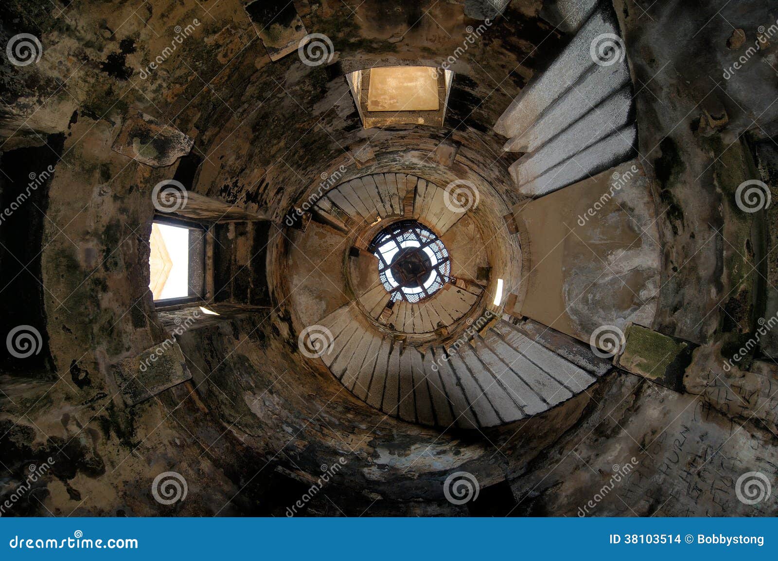 Inside the old lighthouse stock photo. Image of staircase - 38103514