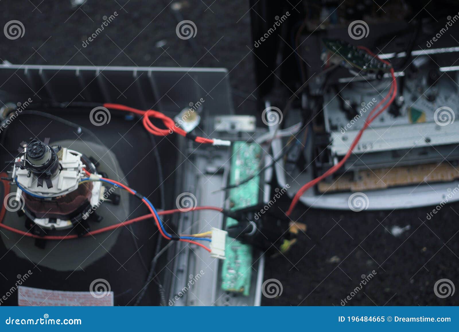Inside of an Old Television Stock Image - Image of inside, wires: 196484665