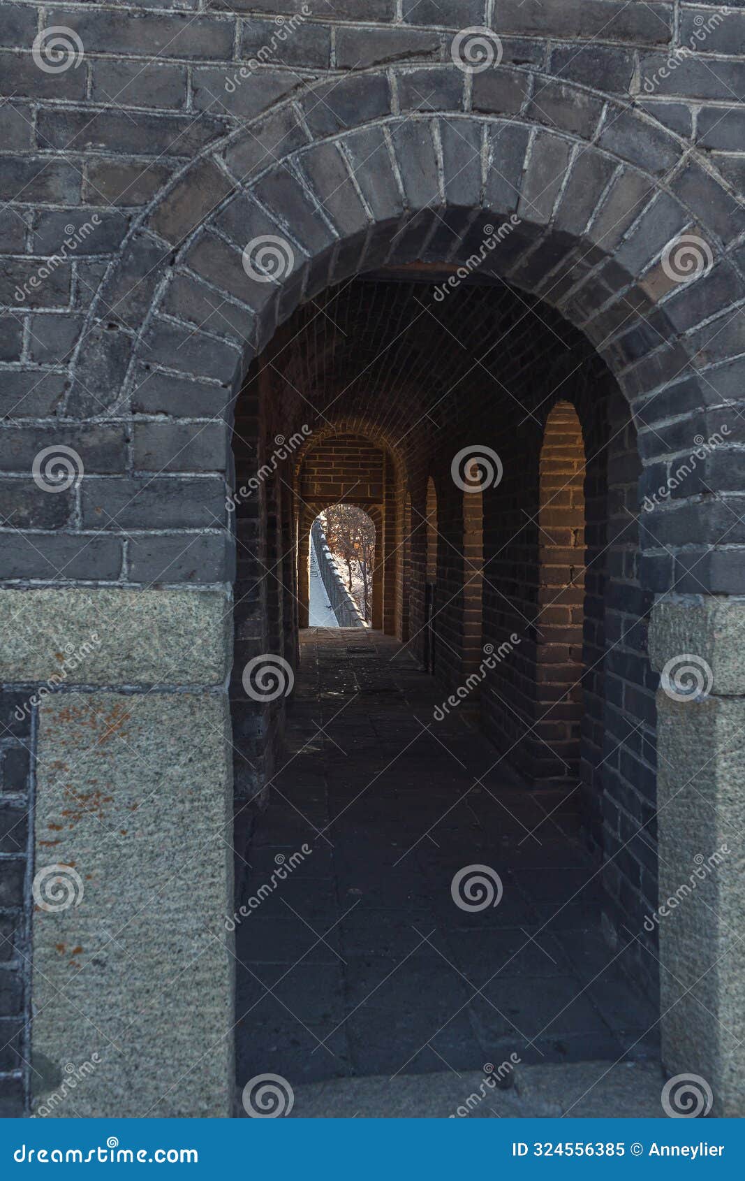 Inside of One of the Mu Tian Yu Towers Stock Image - Image of chinese ...