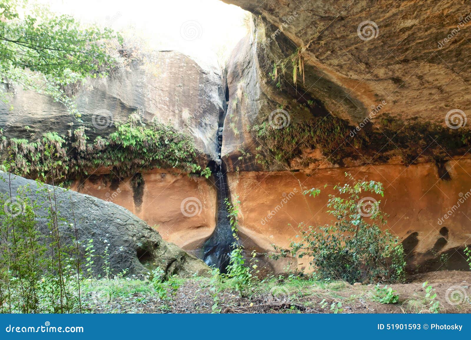 Inside the open cave stock image. Image of cave, liphofung - 51901593