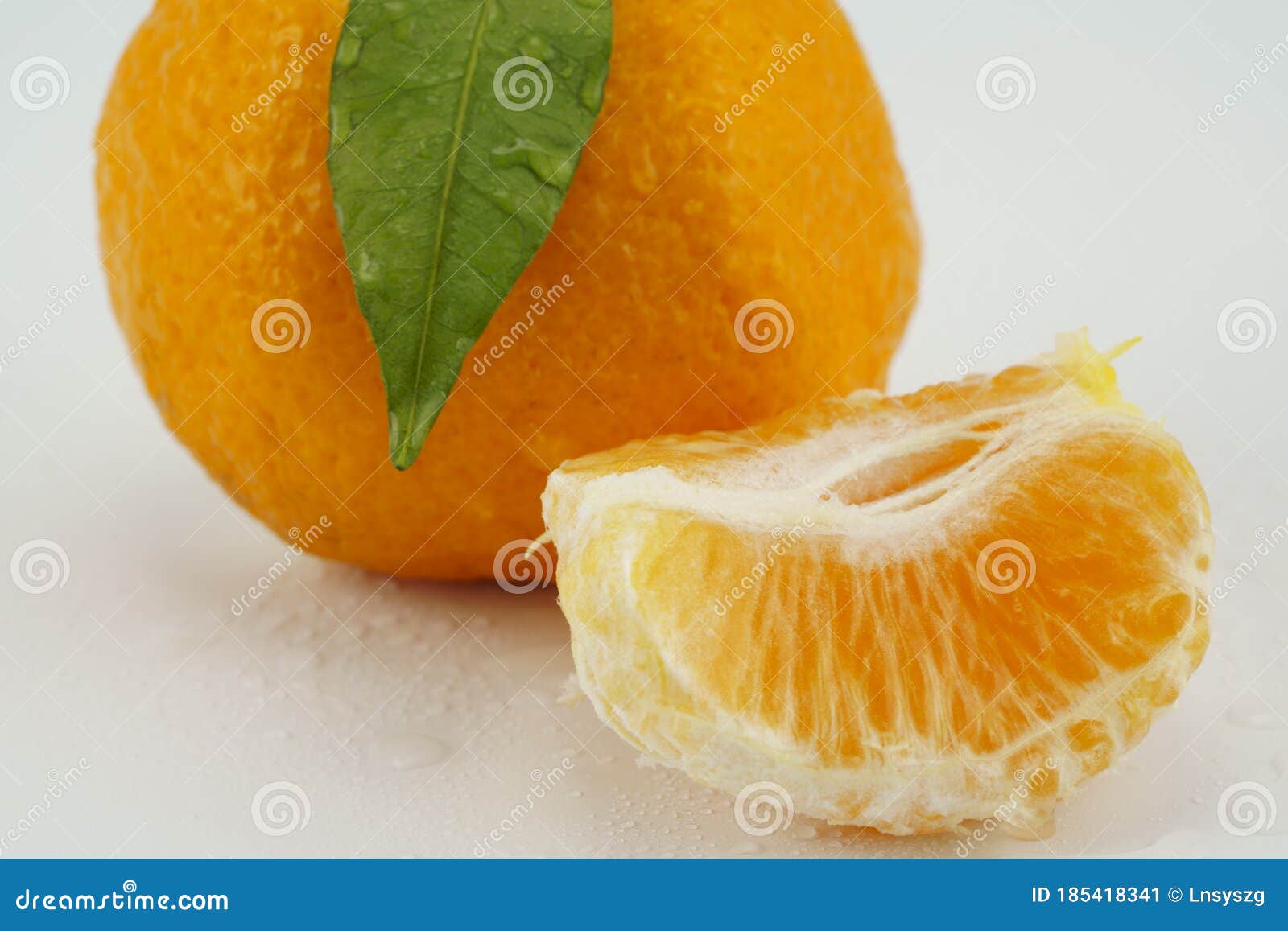 The Pulp and Skin of an Orange Stock Image - Image of open, fruit ...