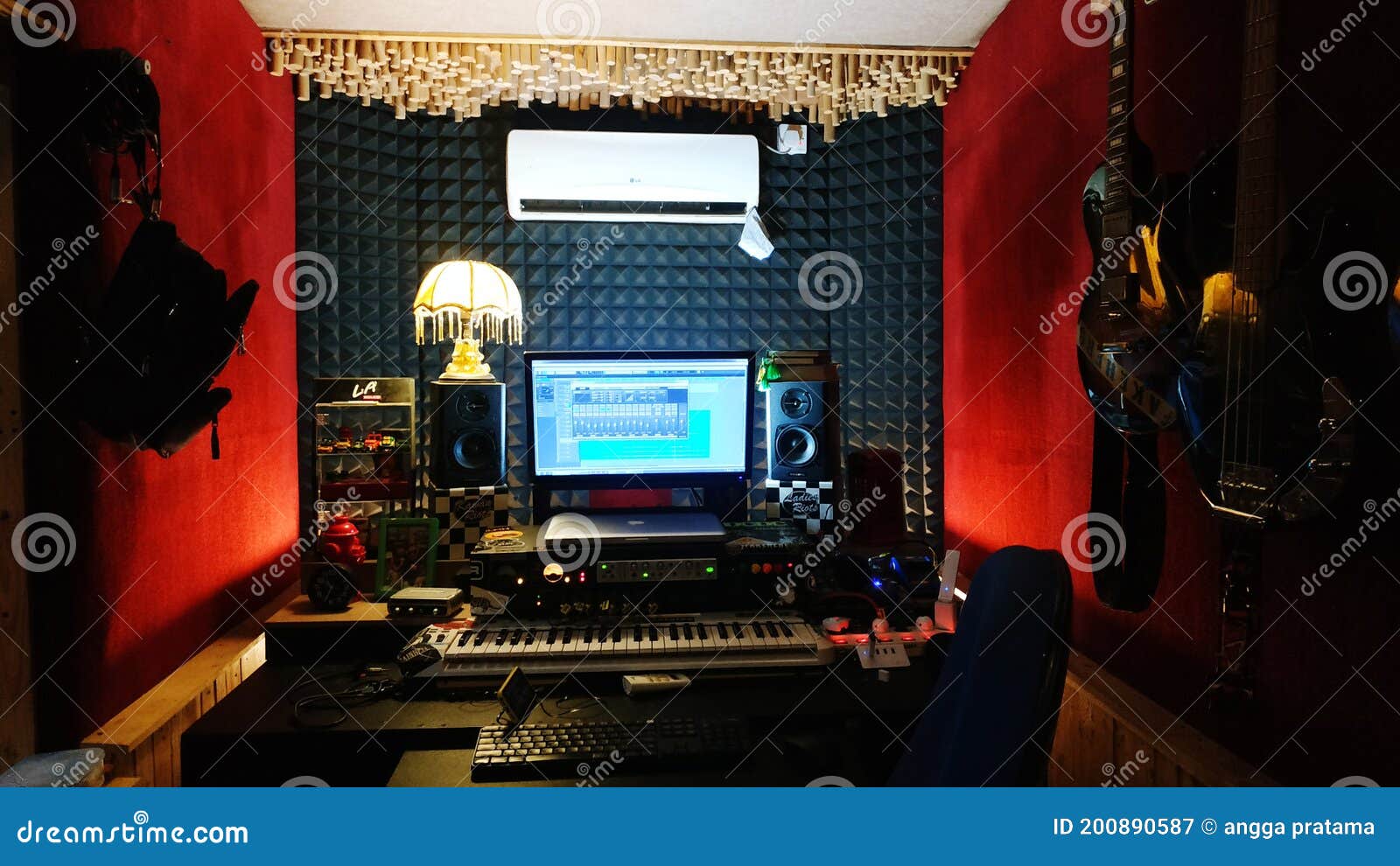 Inside the Operator Room Music Studio Production Editorial Photography ...