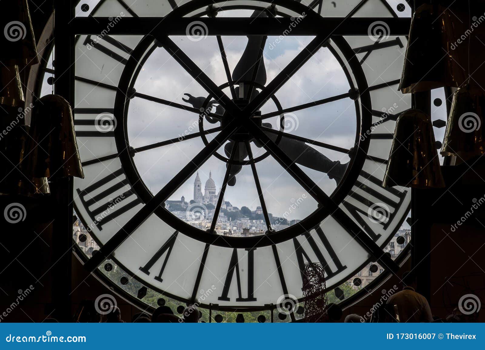 Clock at the Orsay Museum, Paris Editorial Photography - Image of ...