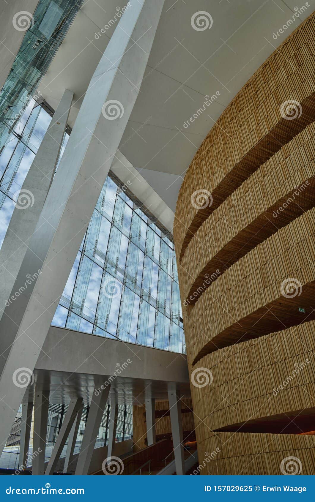 Inside the Oslo Opera House Editorial Image - Image of norwegian ...
