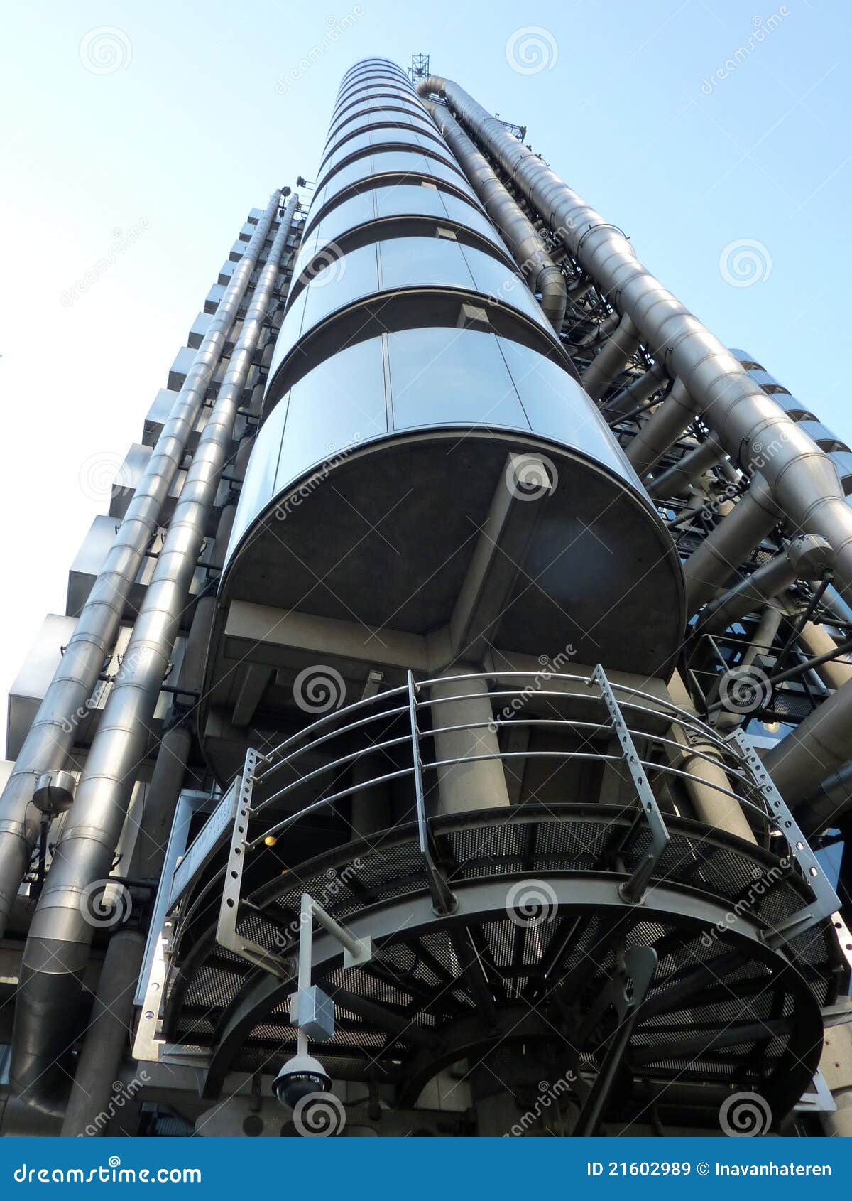 The inside-out building stock image. Image of vertical - 21602989