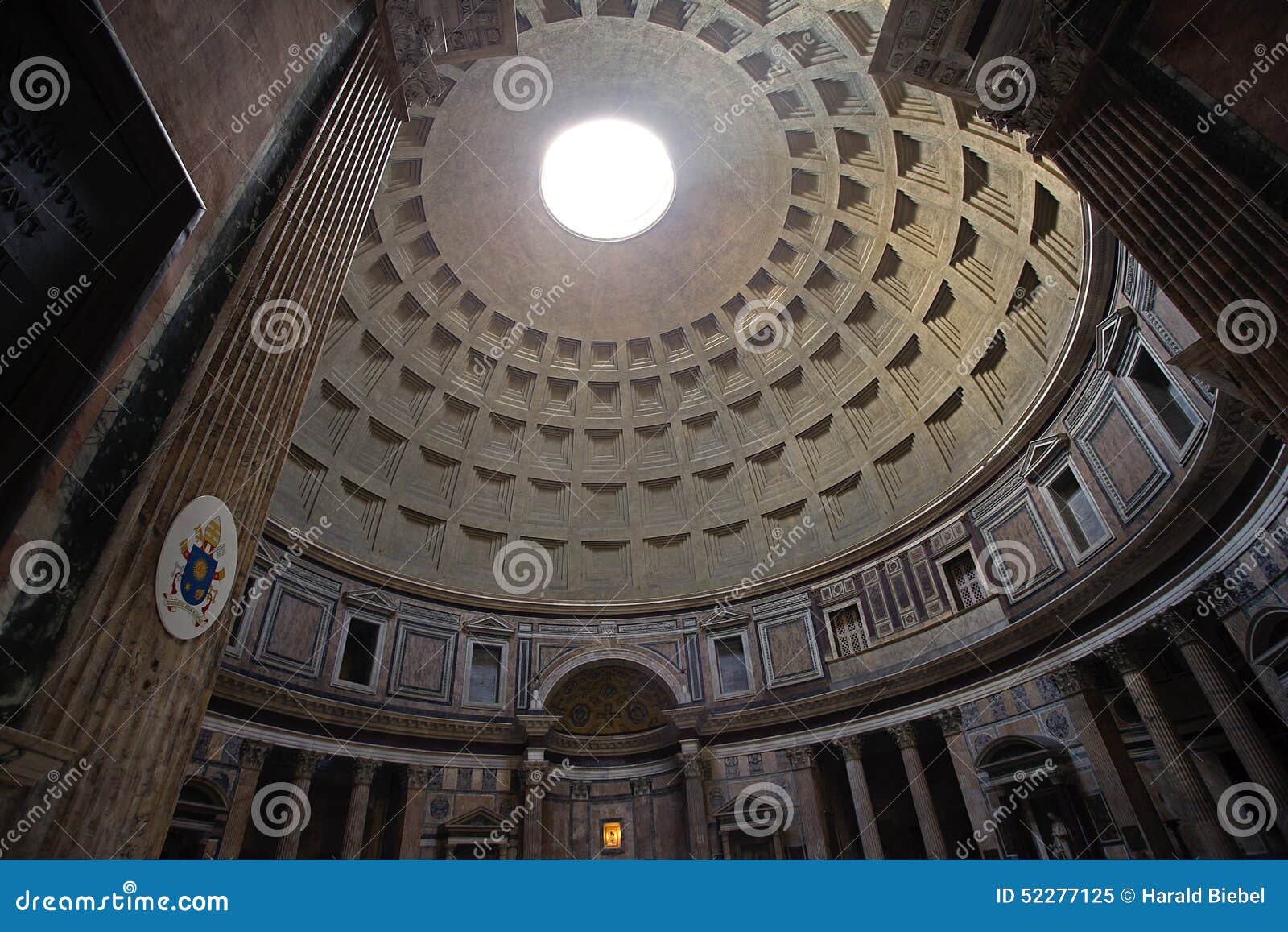 Inside the Pantheon Building in Rome, Italy Editorial Image - Image of ...