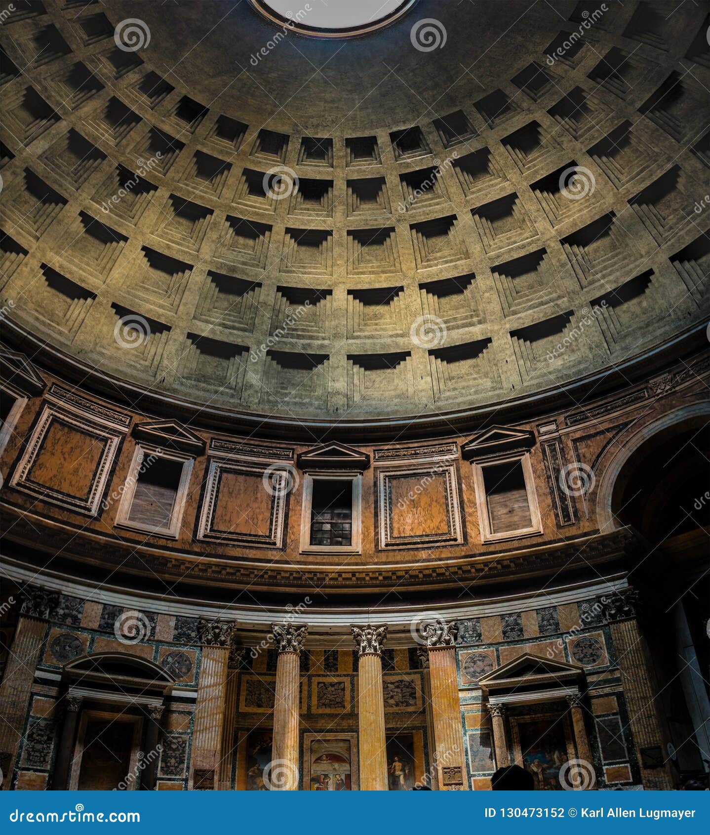 Inside the Pantheon,Rome,Italy Stock Photo - Image of inside, large ...