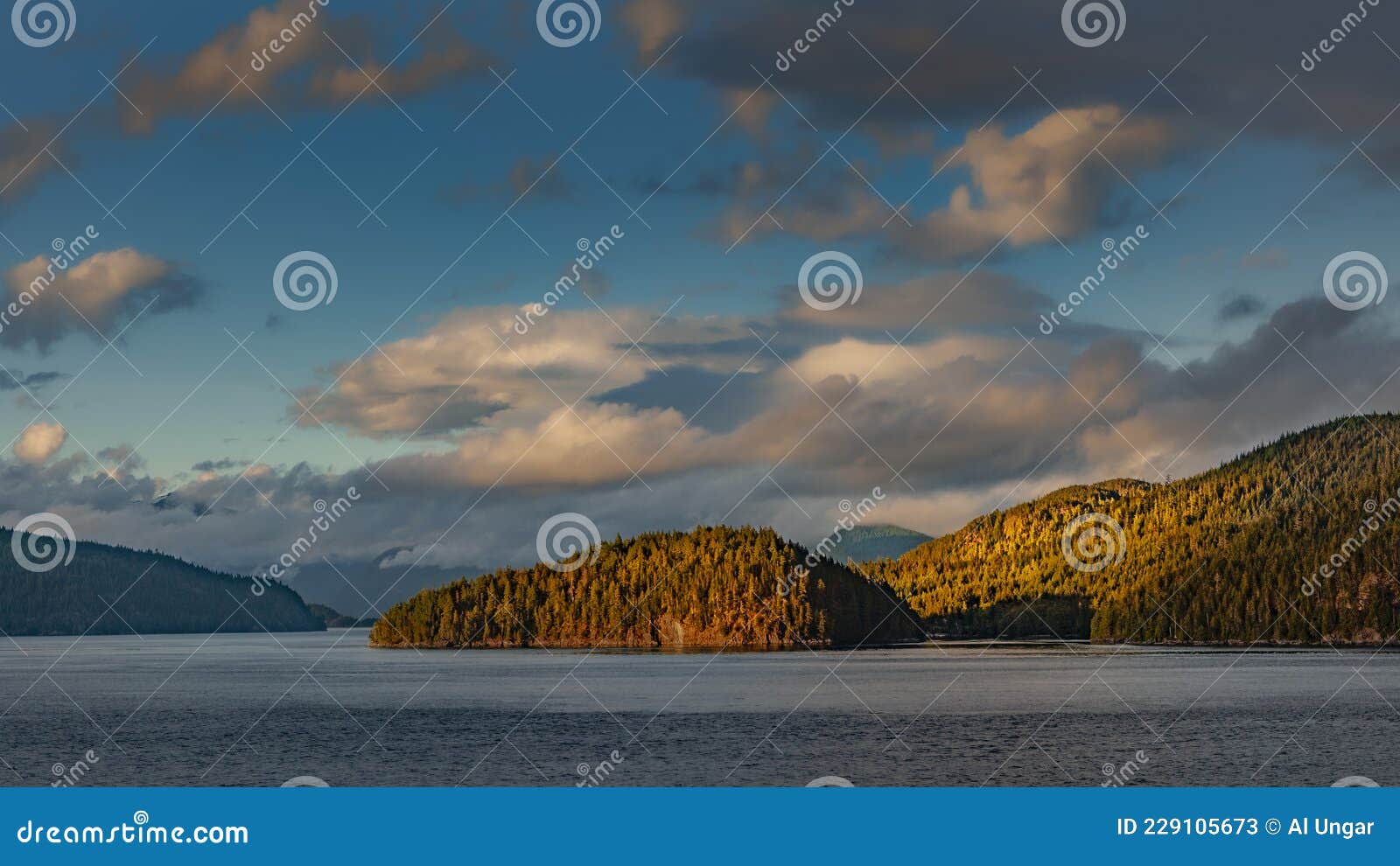 Inside Passage stock image. Image of states, columbia - 229105673