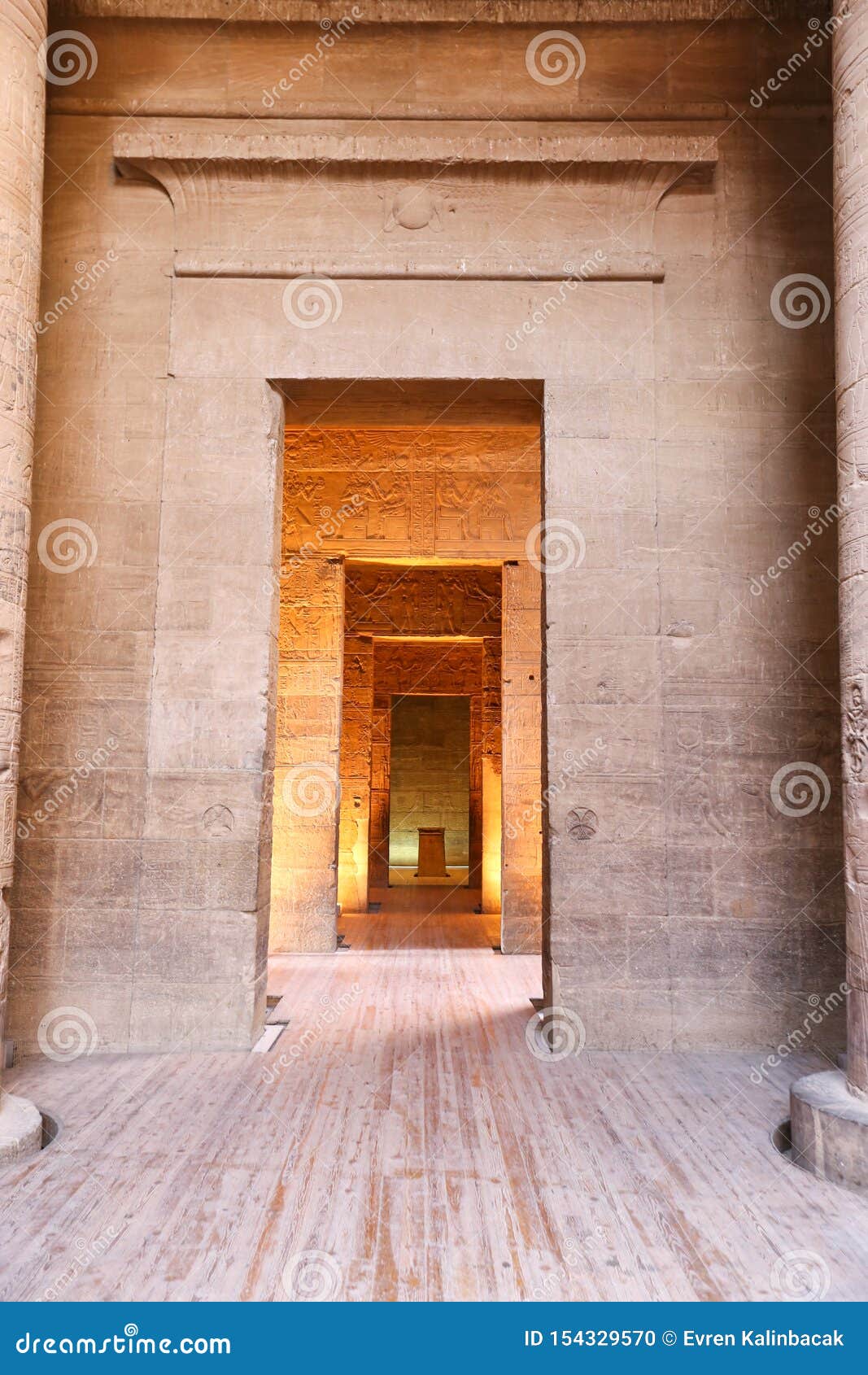 Inside of Philae Temple in Aswan, Egypt Stock Photo - Image of monument ...