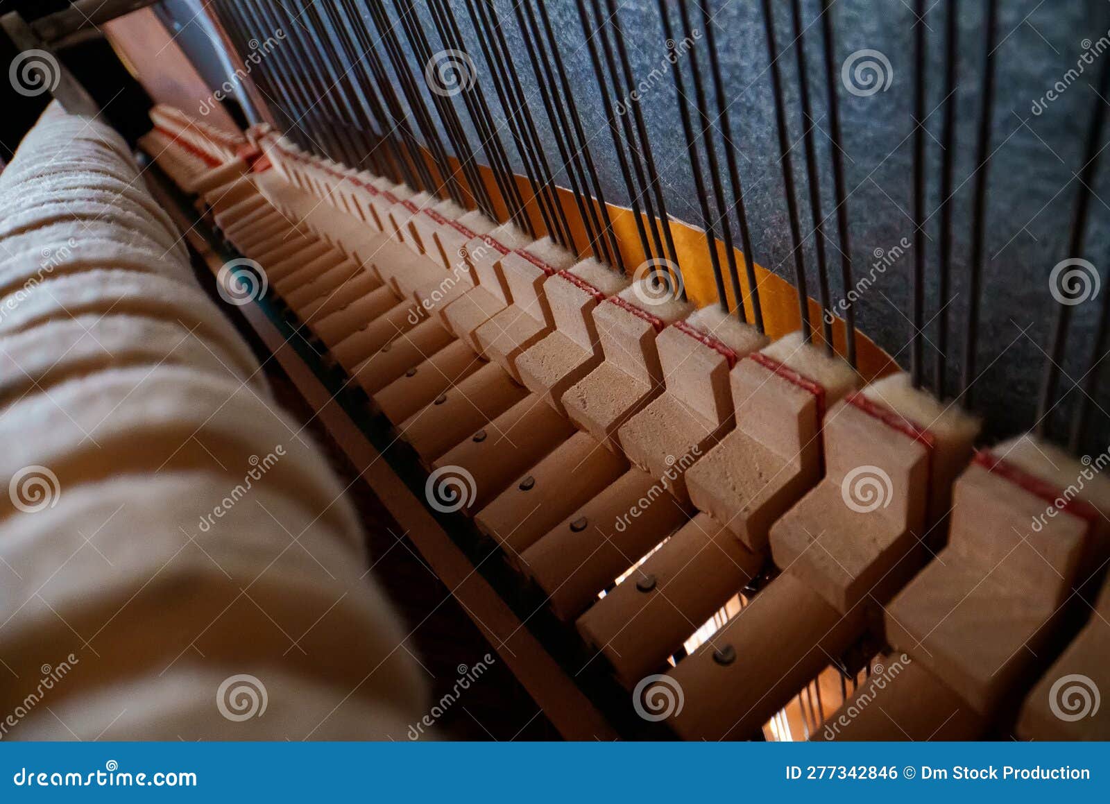 Inside the piano. stock photo. Image of piano, entertainment - 277342846
