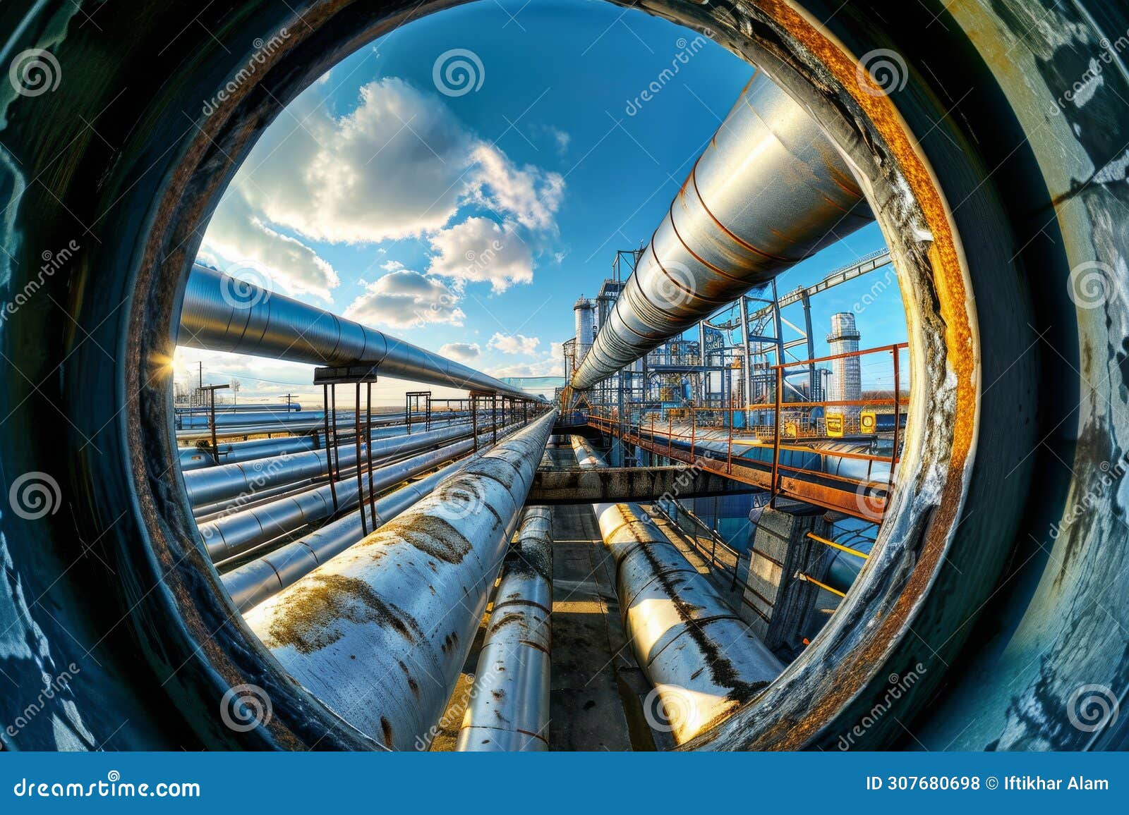 Inside a Pipe: a Unique Perspective of Pipework, a Pipeline Structure ...
