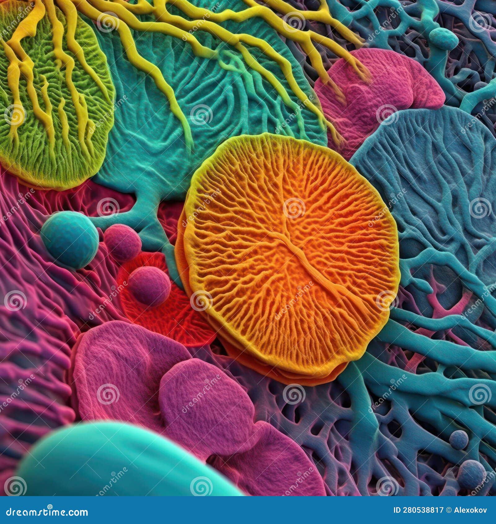 Inside a Plant Cell: a Vivid View of Chloroplasts Under an Electron ...